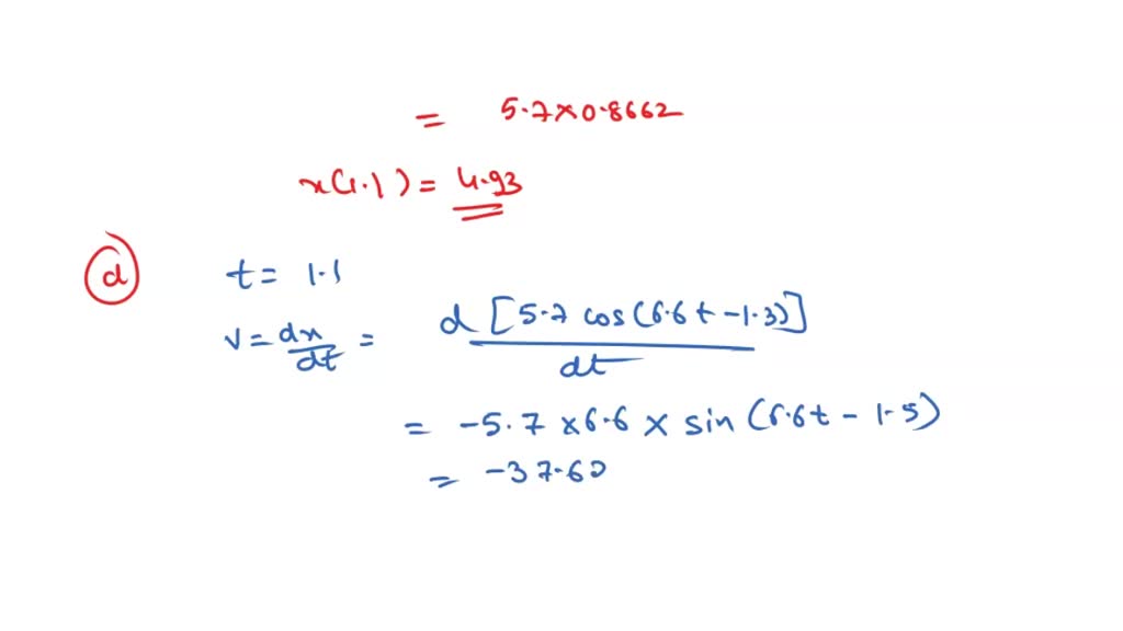 SOLVED: 'Problem 1 (2 points) The velocity of body is given by v(t ...