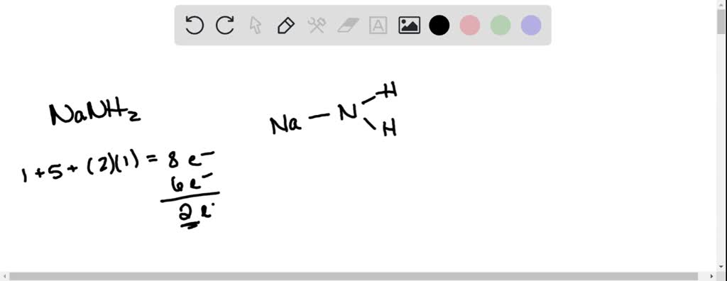 How do I determine the lewis structure for NaNH2 please include the ...
