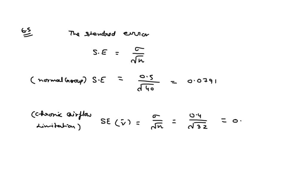 SOLVED: What are the upper and lower 2.5th percentiles for a chi-square ...