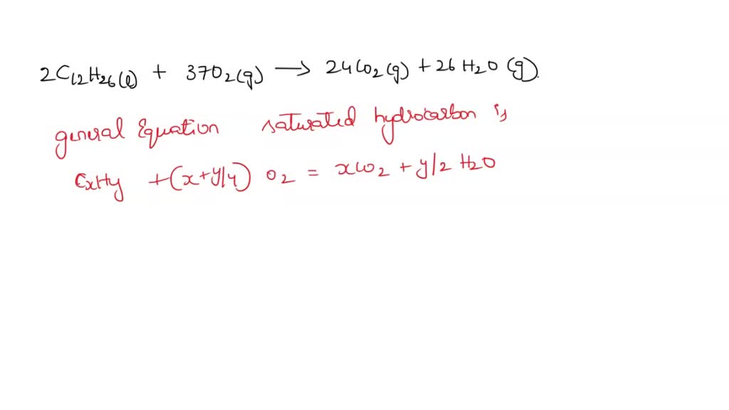 Write the chemical equation describing the complete combustion of ...