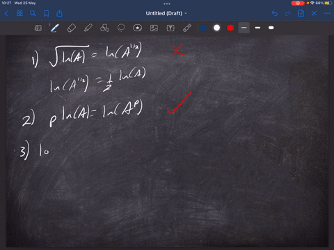 4 points using the properties of logarithms decide whether...