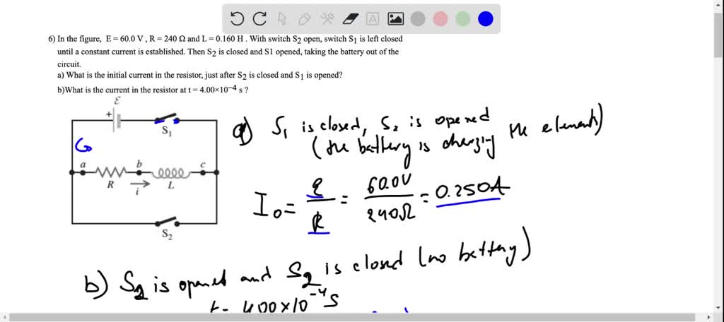 SOLVED: The emfs the figure below are 5.00 and €2 18,0 V The resistances are resistor when the ...
