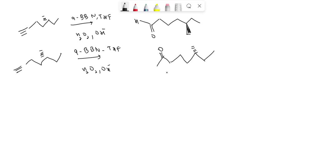SOLVED: Provide skeletal structures for the product(s) of the following ...