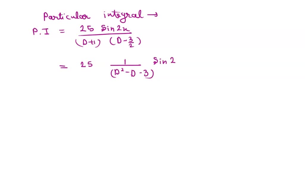 SOLVED: Table of Yp for Method of Undetermined Coefficient Case o ...