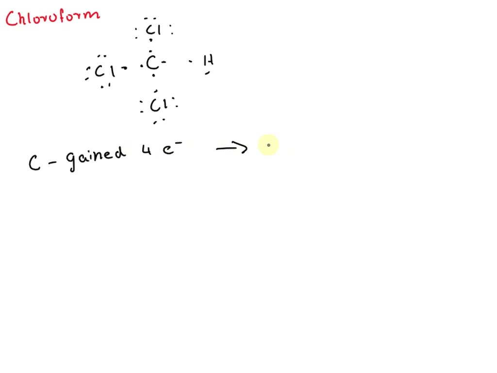 Lewis Dot Structure For Chcl3