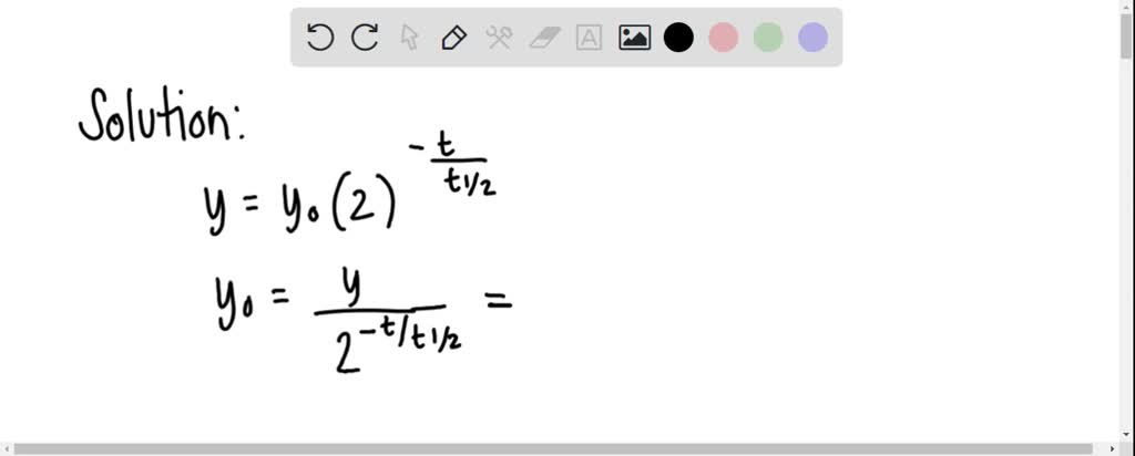 SOLVED: he reaction A →B follows first-order kinetics with a half-life ...