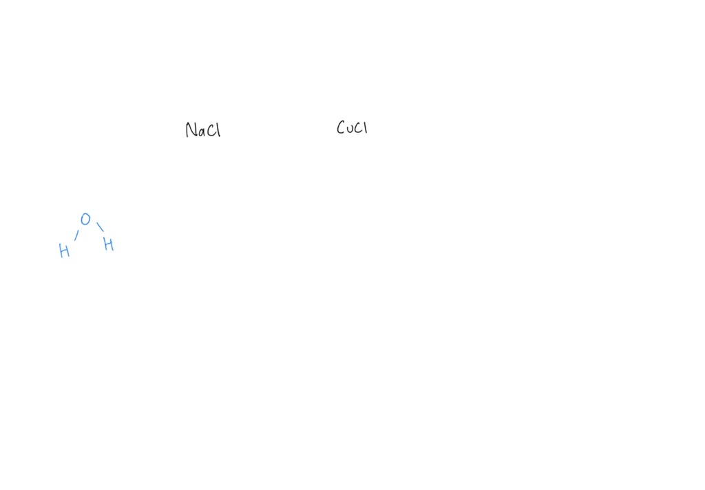 SOLVED: The ionic radii of Cu+ and Na+ are similar. Use the theory of ...