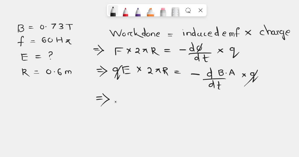 SOLVED: A betatron is a charged particle accelerator that works by ...