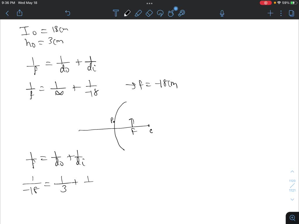 SOLVED: When an object is located very far away from a convex mirror, the image of the object is ...