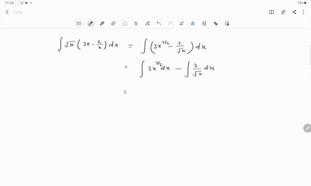 Solved Evaluate The Following Indefinite Integral Integral Of 7408