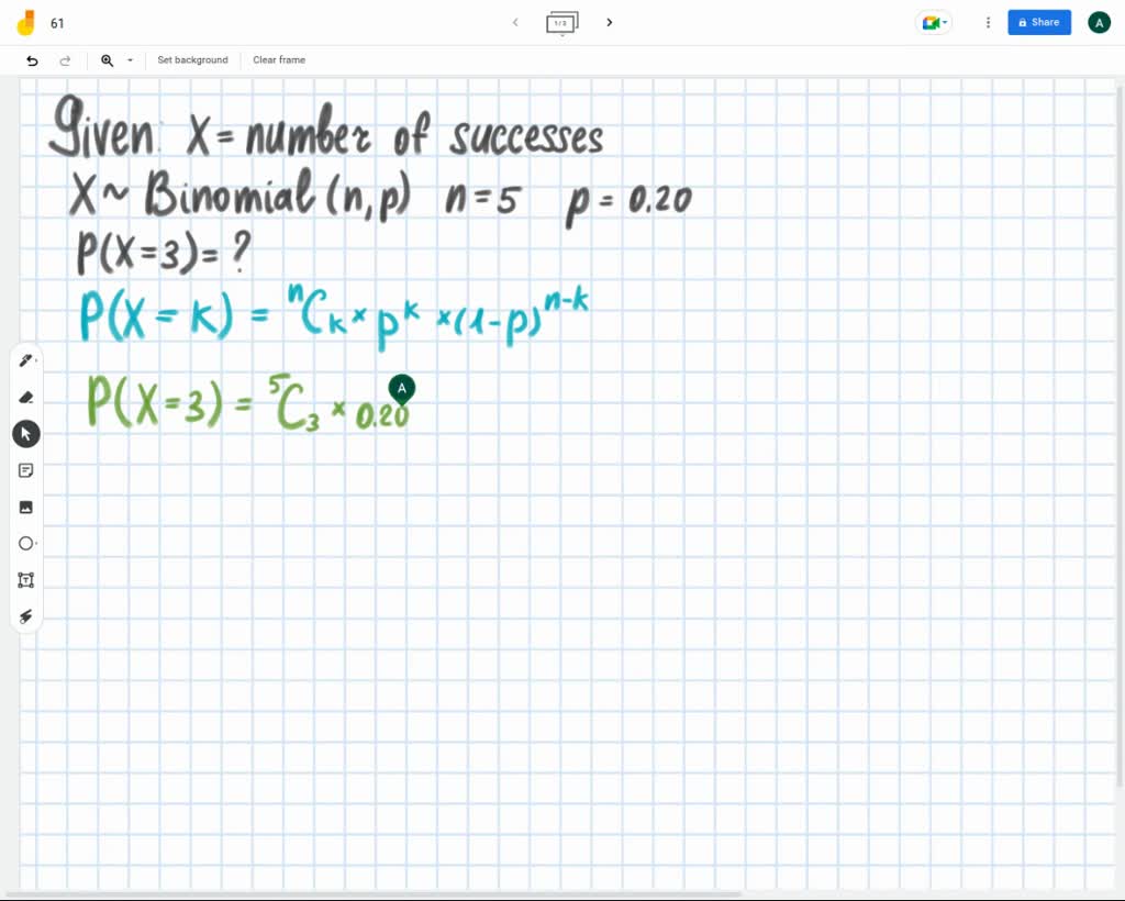 SOLVED: Assume that a procedure yields a binomial distribution with n ... SOLVED: Assume that a procedure yields a binomial distribution with n ...