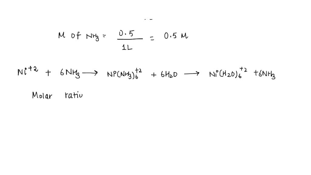 Question: Metal cations in solution are complexed to H2O molecules and ...