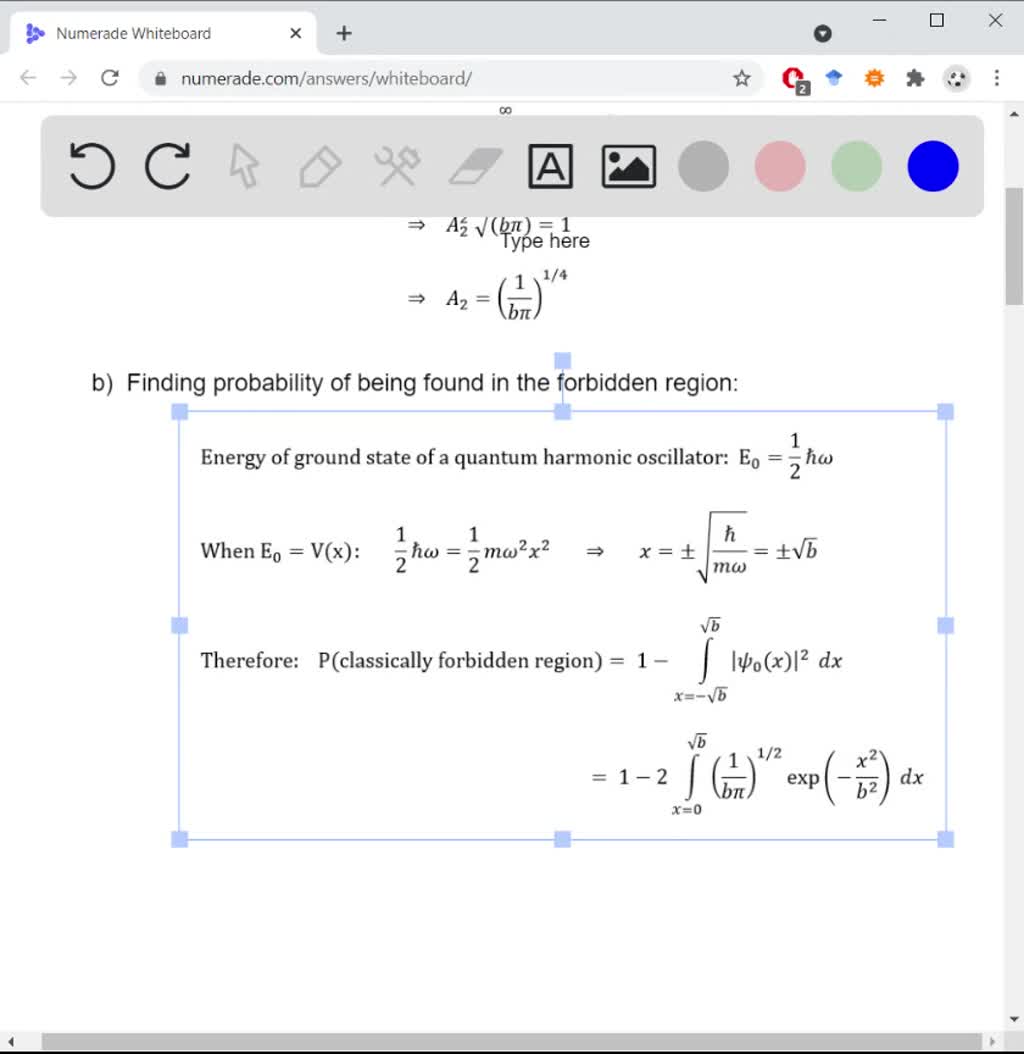 SOLVED: HW (2): The linear harmonic oscillator (LHO) ground state wavefunction is given by: Î¨â ...