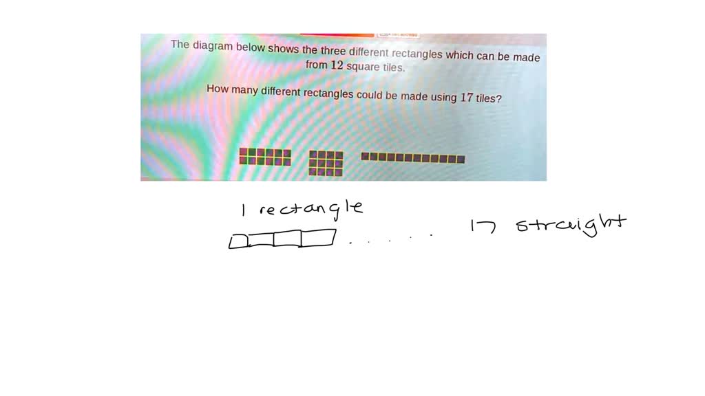 SOLVED: The diagram below shows the three different rectangles which ... SOLVED: The diagram below shows the three different rectangles which ...