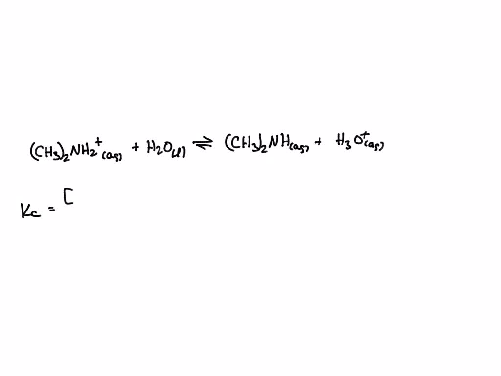SOLVED: The mathematical expression of the hydrolysis constant for the ...