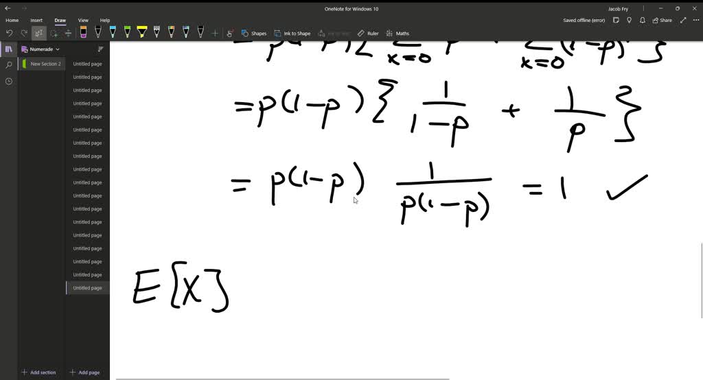 SOLVED: 'Consider sequence of independent coin flips. Each flip has probability p of getting ...