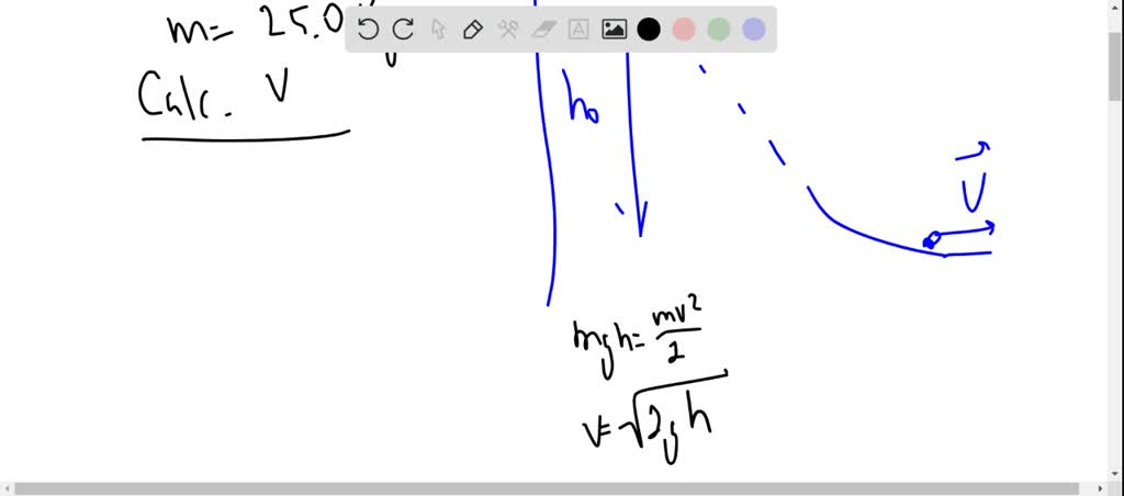 SOLVED: Starting from rest, a child zooms down a frictionless slide from an initial height of 3. ...