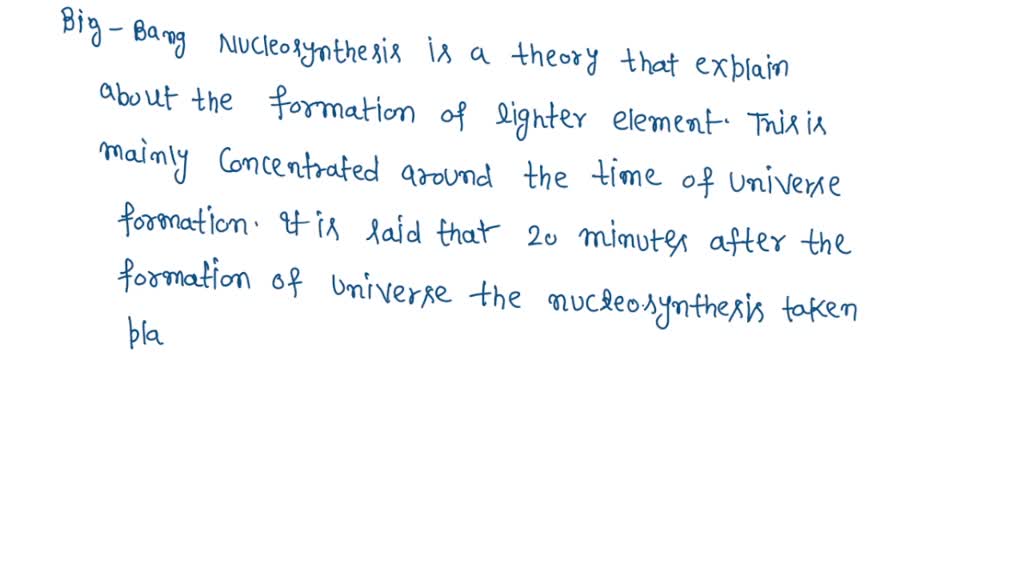 SOLVED Identify The Elements Formed During The Process Of Big Bang solved-identify-the-elements-formed-during-the-process-of-big-bang