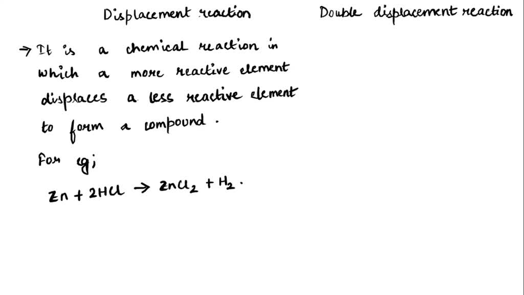 SOLVED: What is the difference between displacement and double ...