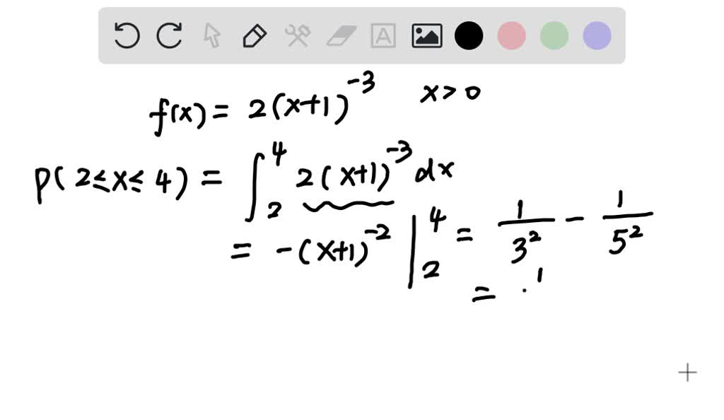 SOLVED: The following density function describes a random variable . A ...