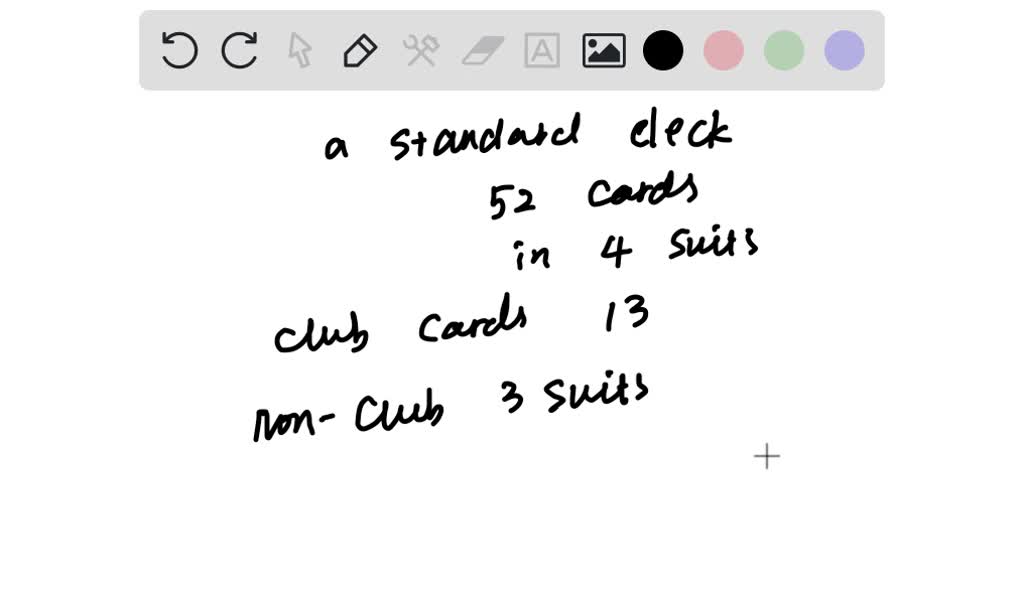 SOLVED: Two cards are drawn without replacement from a standard deck of ...