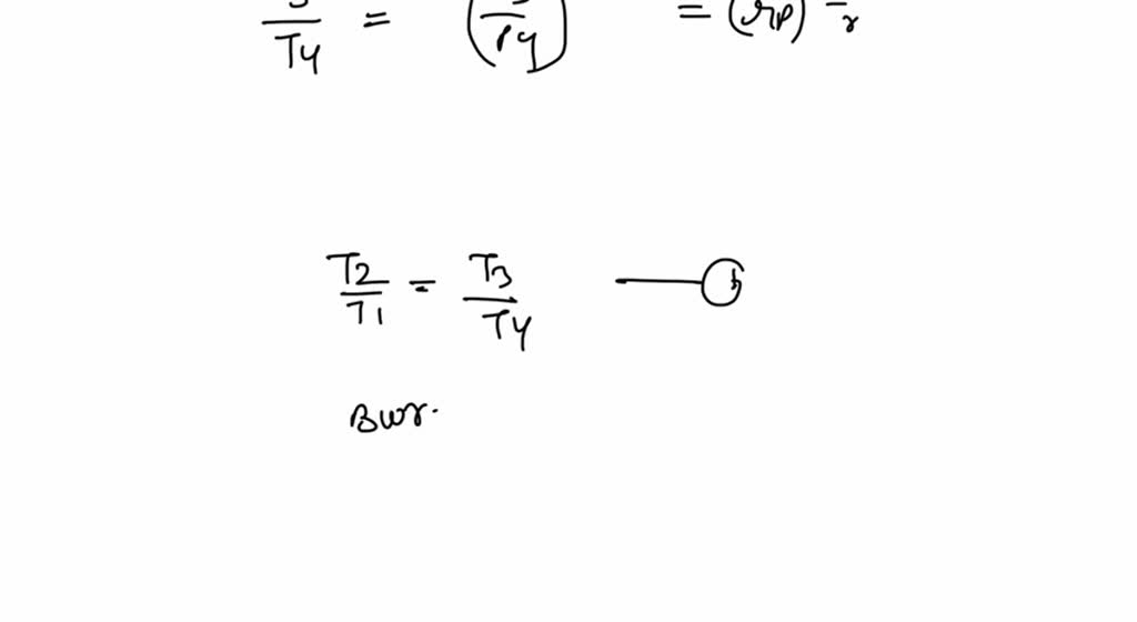 SOLVED: Problem 2 (20 pts) For an ideal Brayton cycle on a cold air-standard basis, show that ...