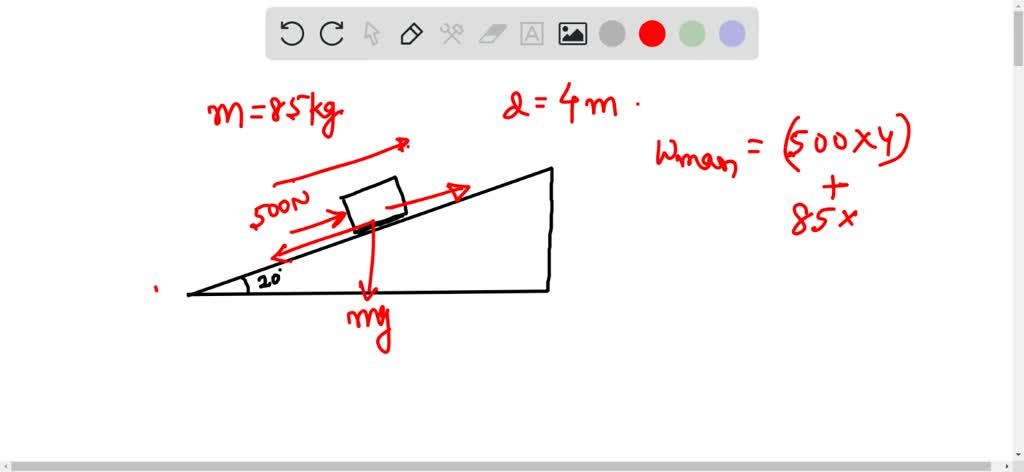 SOLVED: Calculate the work done by an 85.0-kg man who pushes box 4.00 m ...