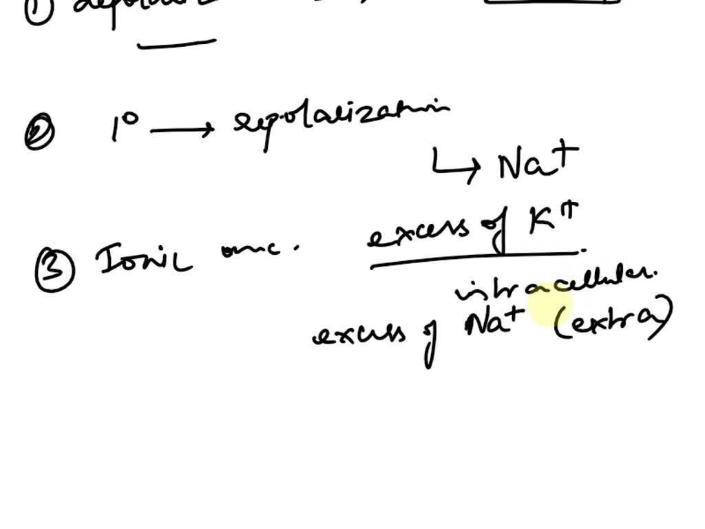 SOLVED: When voltage-gated K+ channels open in the cell membrane of a ...