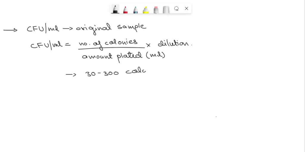 SOLVED: Viable Count Assay Sample Plates with 300+ colonies/plaques ...