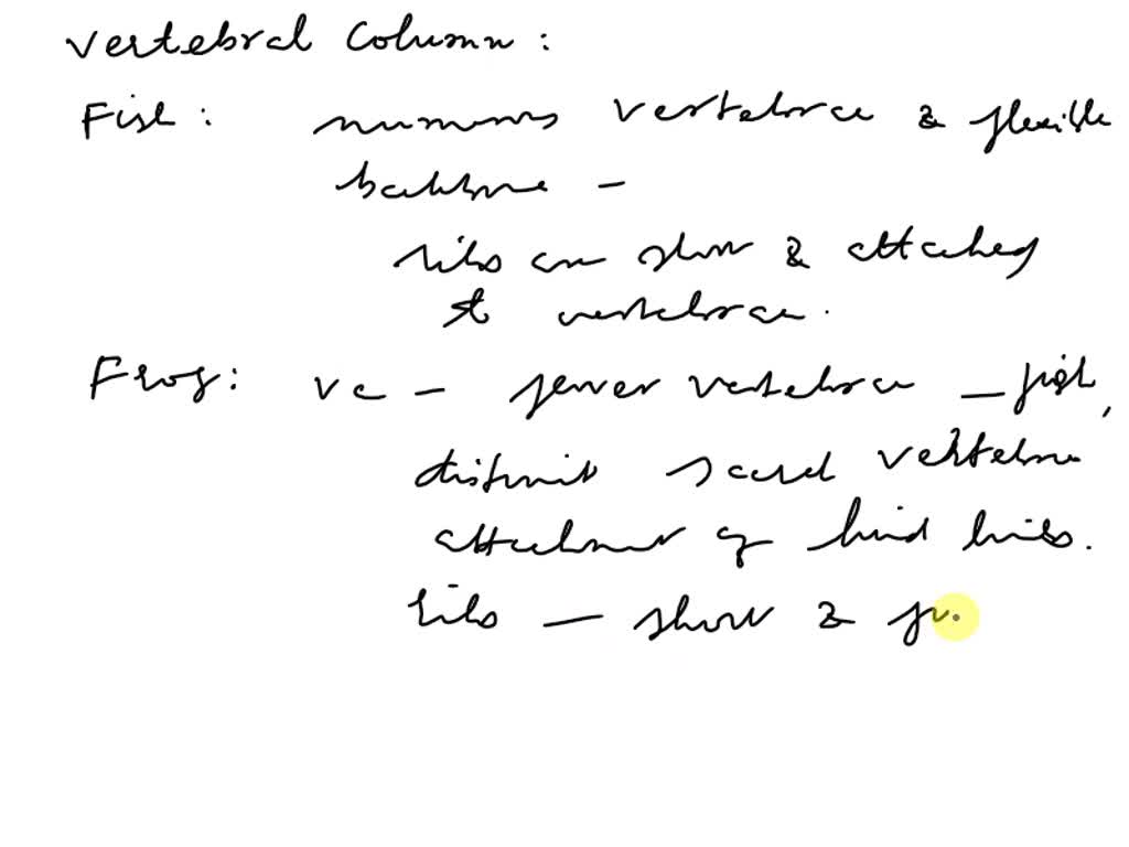 SOLVED: SKELETONS differentiate between the skeleton of fish, frog ...