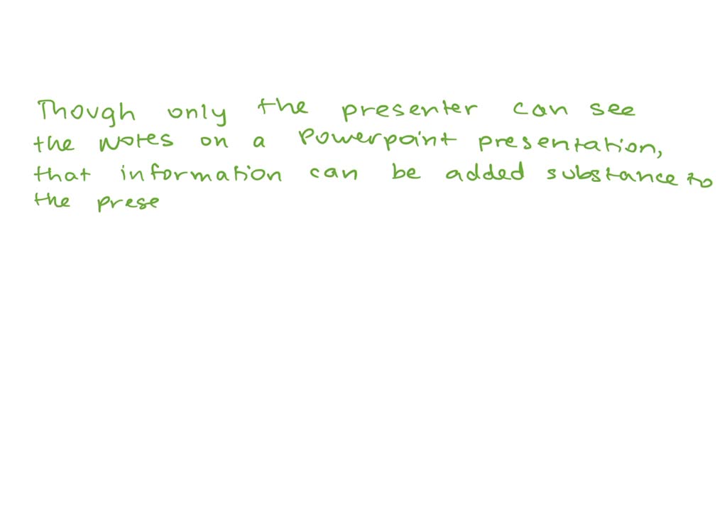 SOLVED: How should a speaking outline be detailed/formatted relative to ...