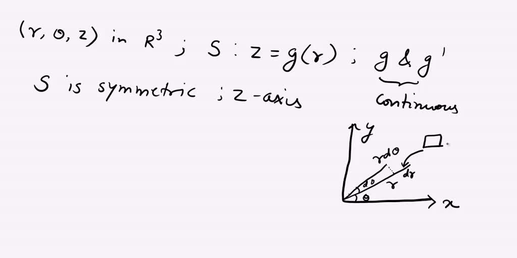 SOLVED: Derive the continuity equation in cylindrical coordinates by ...