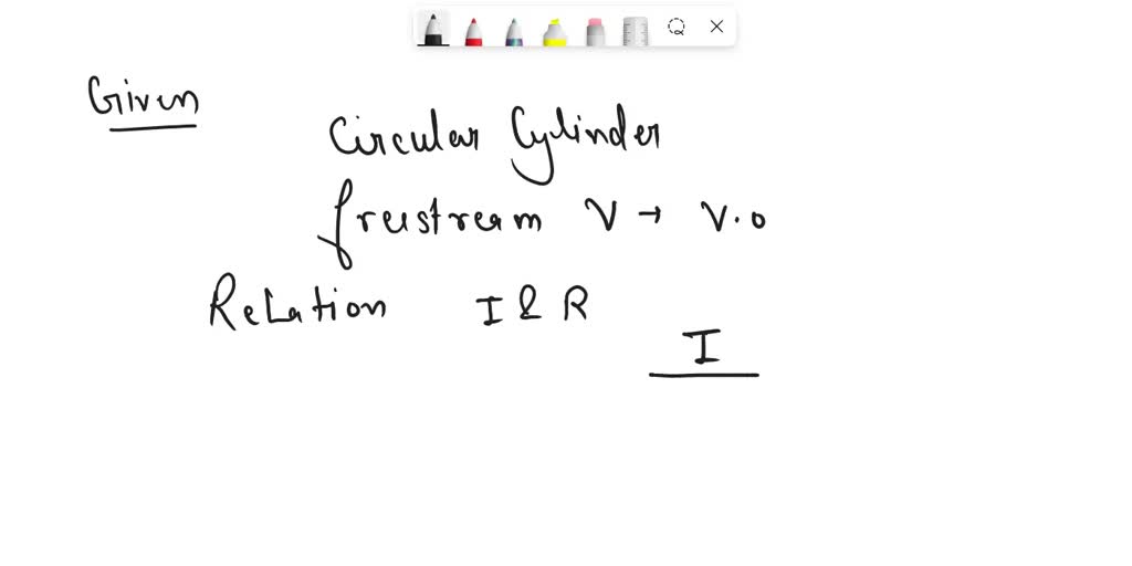Using the information for incompressible flow over circular cylinders, compute the critical Mach ...
