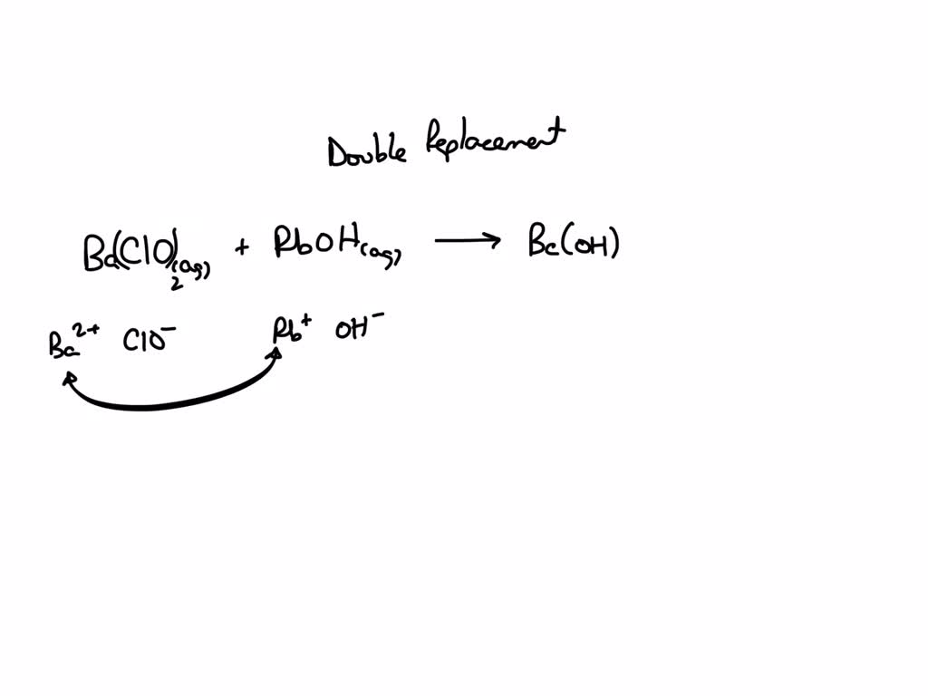 SOLVED: 'Complete the balanced molecular chemical equation for the ...
