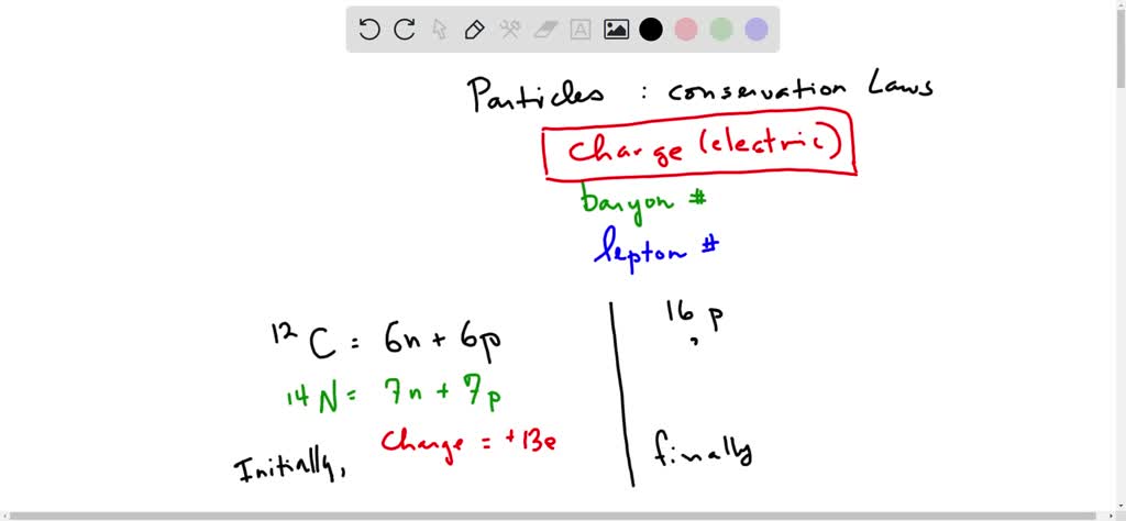 The nucleus of an atom consists of protons and neutrons (no electrons ...