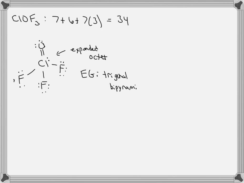 Which of the given statements is correct about ClOF3? -All three F ...