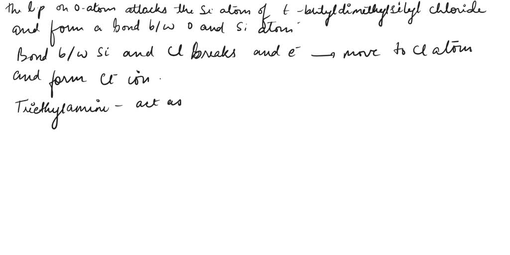 SOLVED: The trimethylsilyl (TMS) protecting group is one of several ...