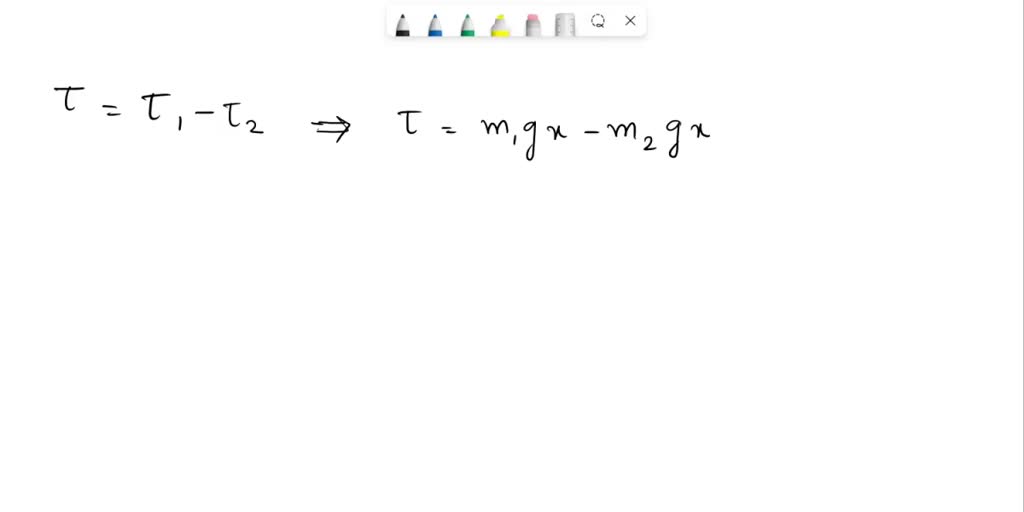 SOLVED: Newton's 2nd Law for Rotation III Part A (Figure 1: The figure ...