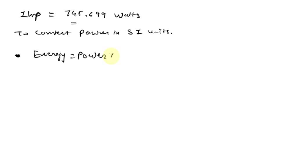 SOLVED: 91,102 joules are used in 10 seconds. Calculate the power (in kilowatts).
