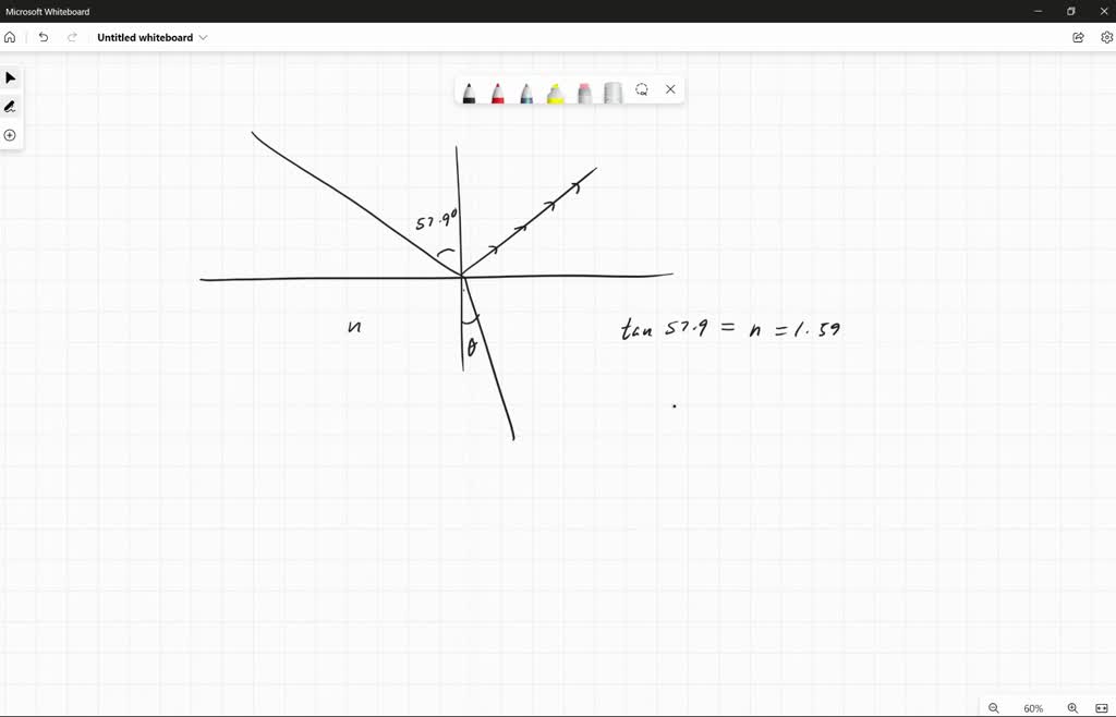 SOLVED: 'A beam of unpolarized light (in air) strikes flat glass ...