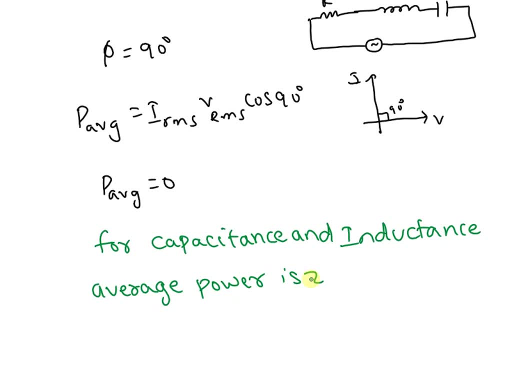 In an ac circuit, why is the average power for an inductor and a capacitor zero, but not for a ...