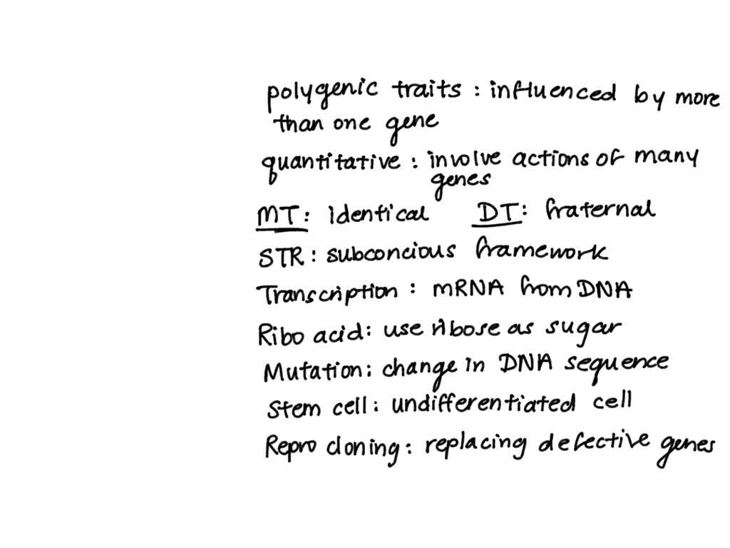 6. Mutant screens are performed to help you find genes involved in a ...