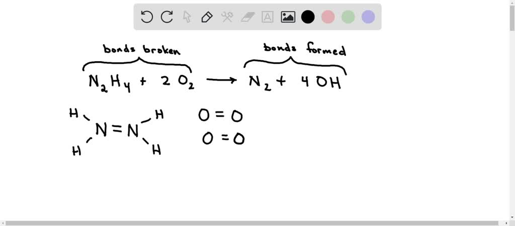 SOLVED: The gas hydrazine N2H4 burns in oxygen like this: N2H4 + 2O2 ...
