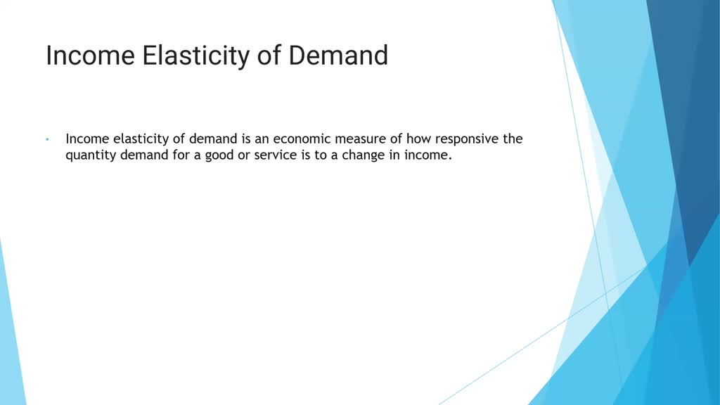 SOLVED: discuss three types of elasticity of demand with various examples