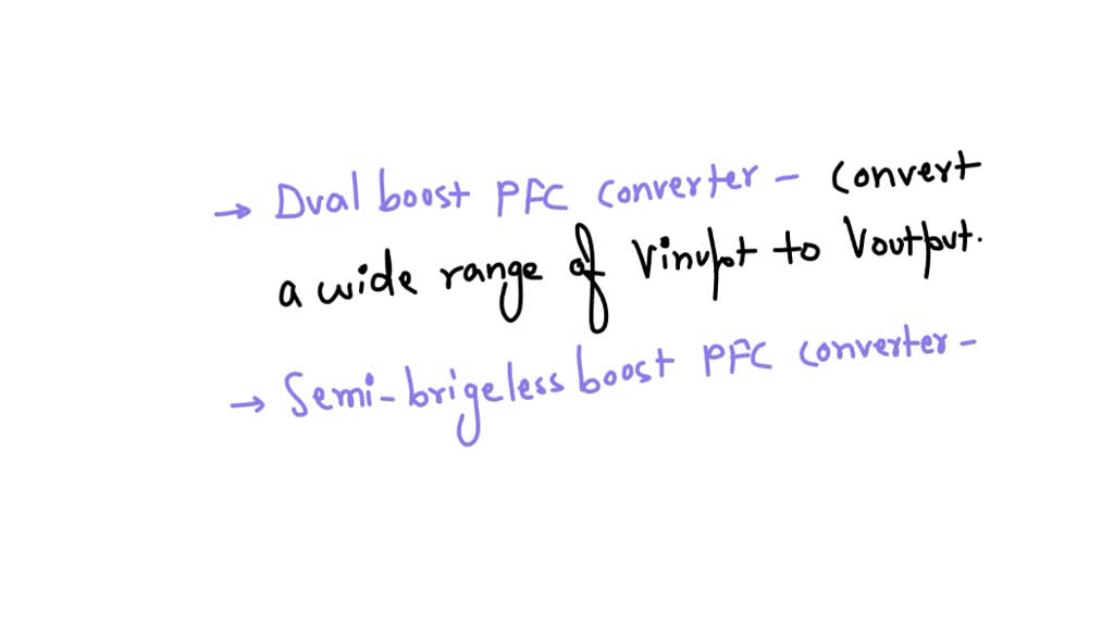 Solved Which Power Factor Correction Circuits Are Suitable For V2g Power Transfer A Dual