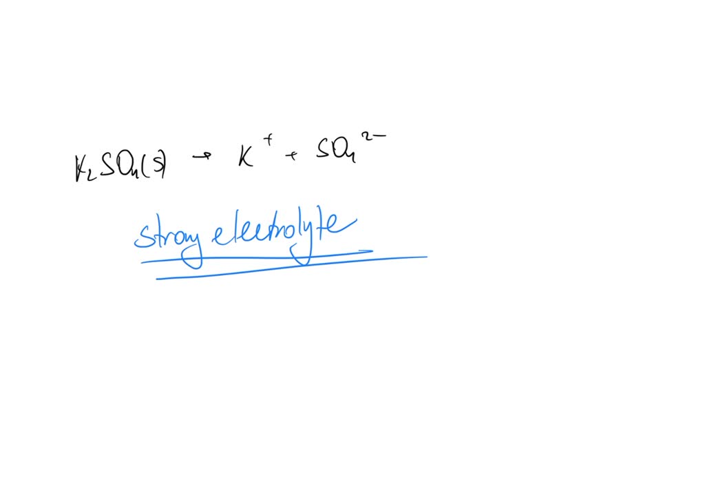 SOLVED: Classify each solute represented in the following equations as a strong, weak, or ...