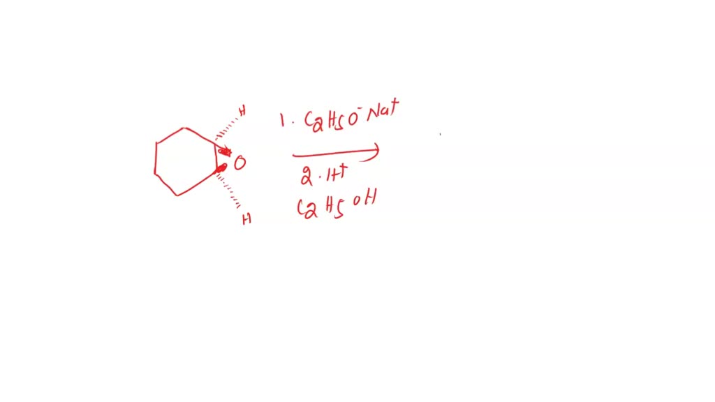 SOLVED: Draw the structure of the product formed in the following ...