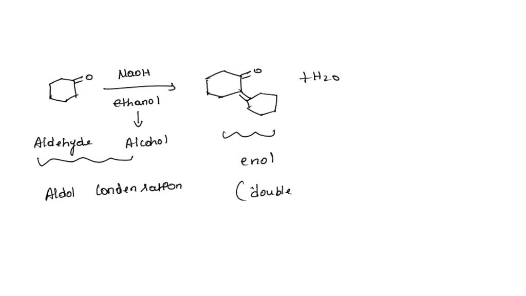 SOLVED: experiment: Aldol Condensation reaction between the ...