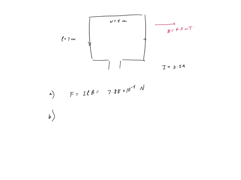 Figure 26.29 shows a rectangular metal frame PQRS placed in a uniform magnetic field. The ...
