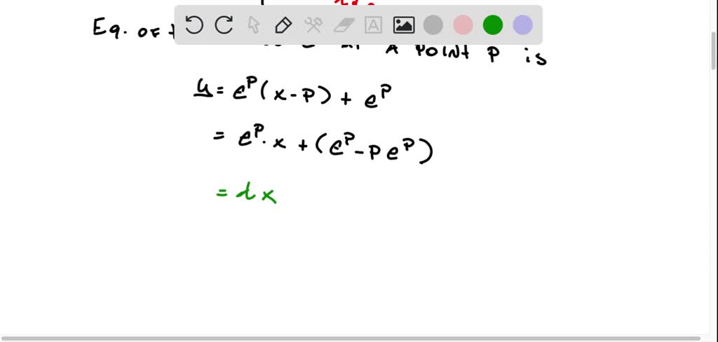 SOLVED: For which value of λ does the equation e^x=λ x have a unique ...